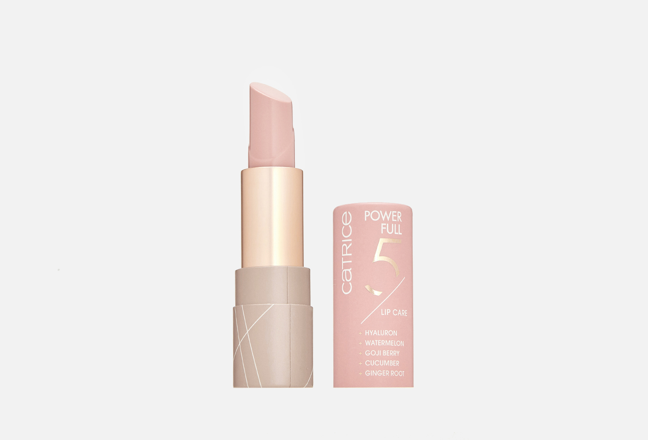 Catrice БАЛЬЗАМ ДЛЯ ГУБ POWER FULL 5 LIP CARE 010 Charming Rose 20 г ...