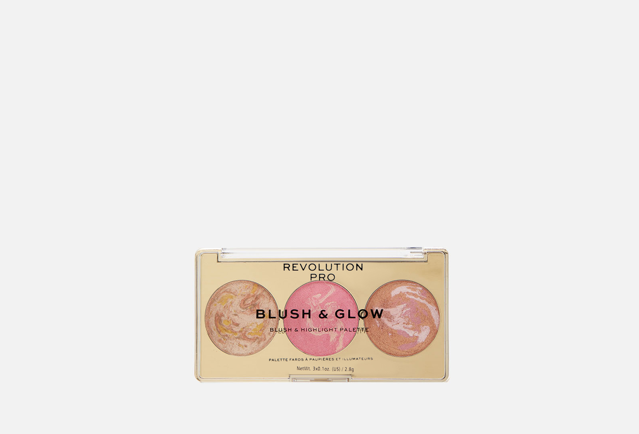 REVOLUTION PRO РУМЯНА, БРОНЗЕР И ХАЙЛАЙТЕР 3В1 BLUSH & GLOW Rose Glow 8.4 г — купить в Алматы и ...