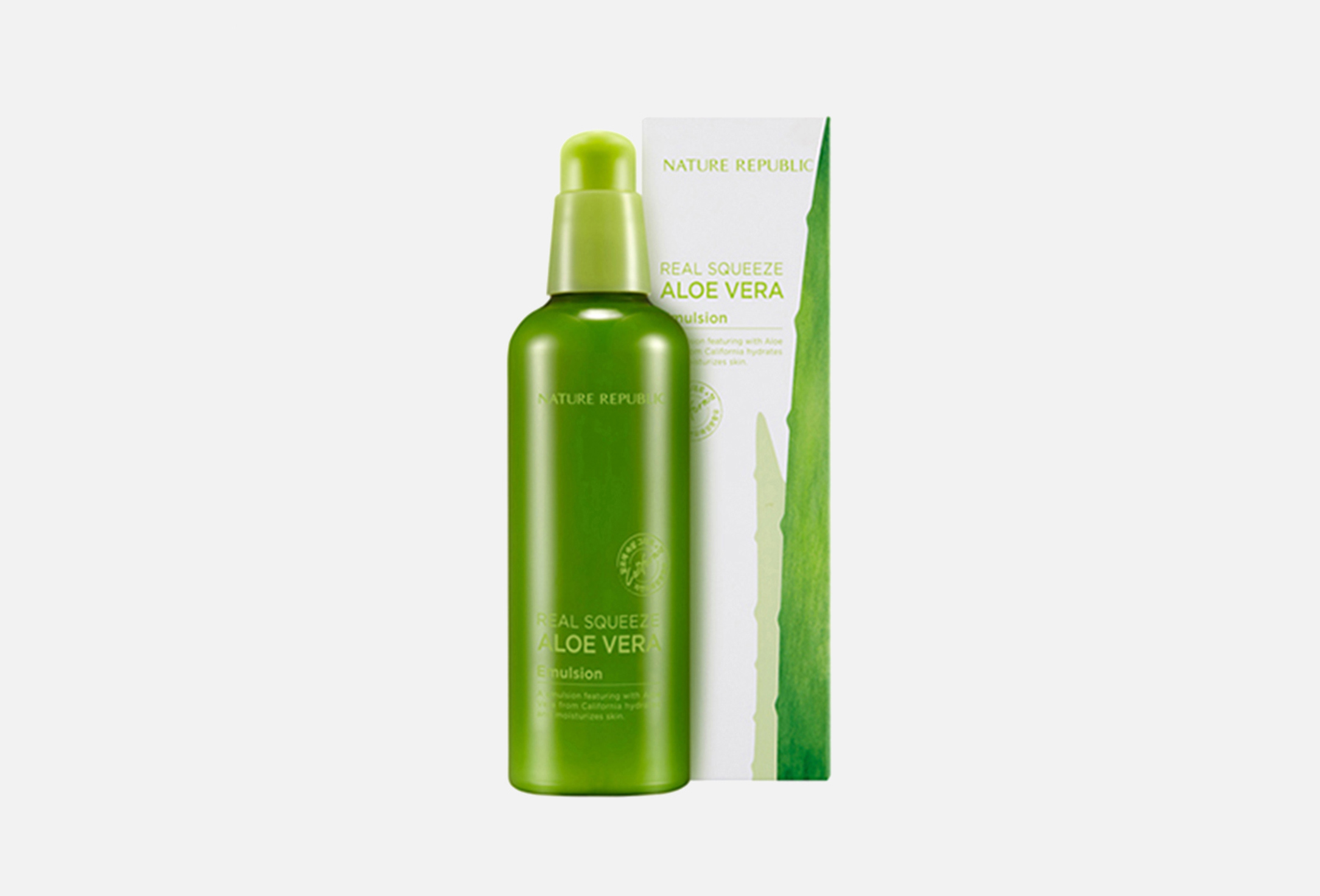 Nature Republic Эмульсия Real Squeeze Aloe Vera Emulsion 125 мл ...