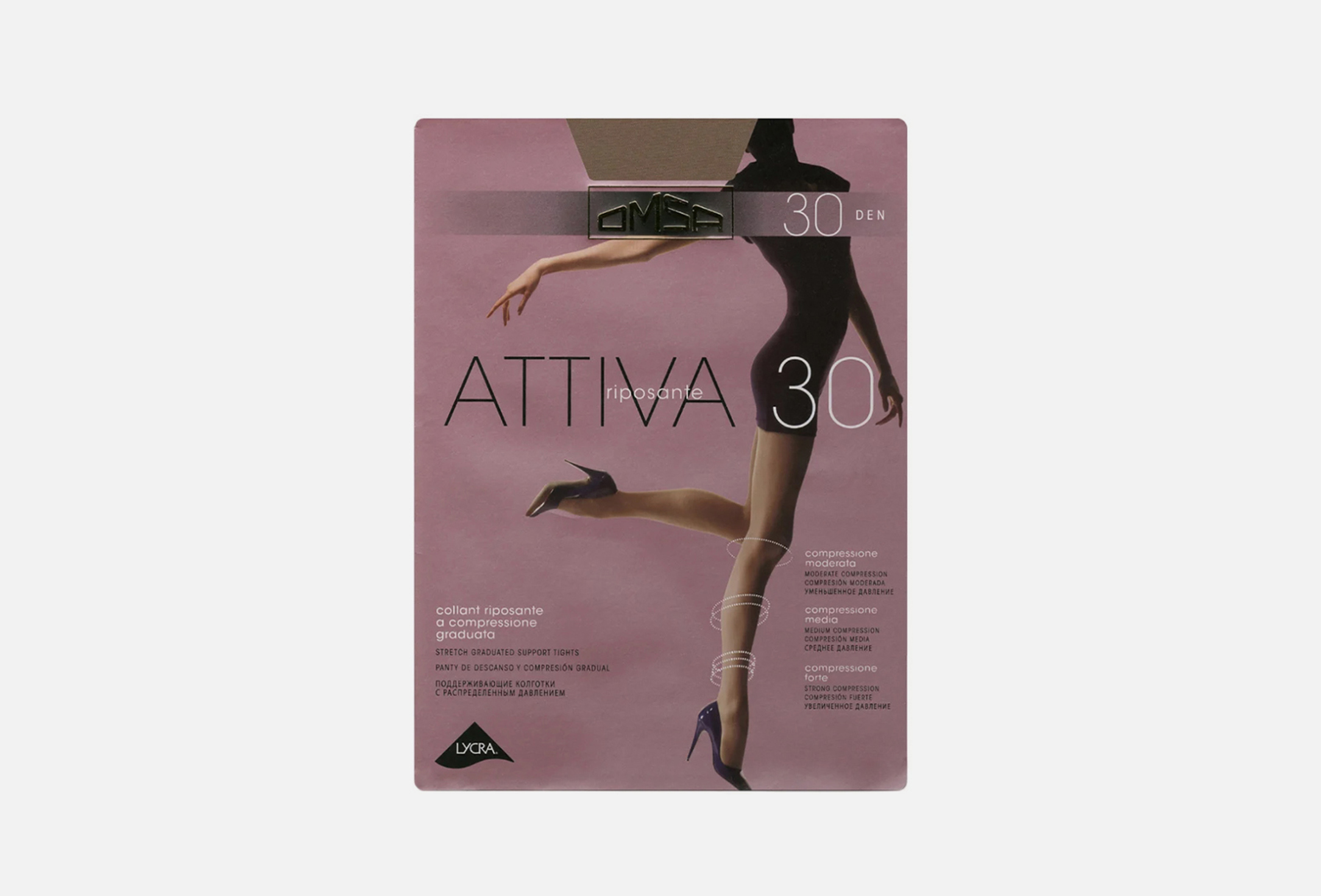 Omsa Колготки attiva, 30 den — купить, цена в Москве