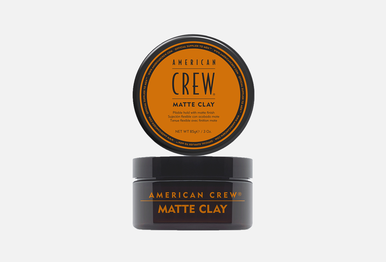 AMERICAN CREW Глина для волос пластичная матовая Matte Clay 85 г ...