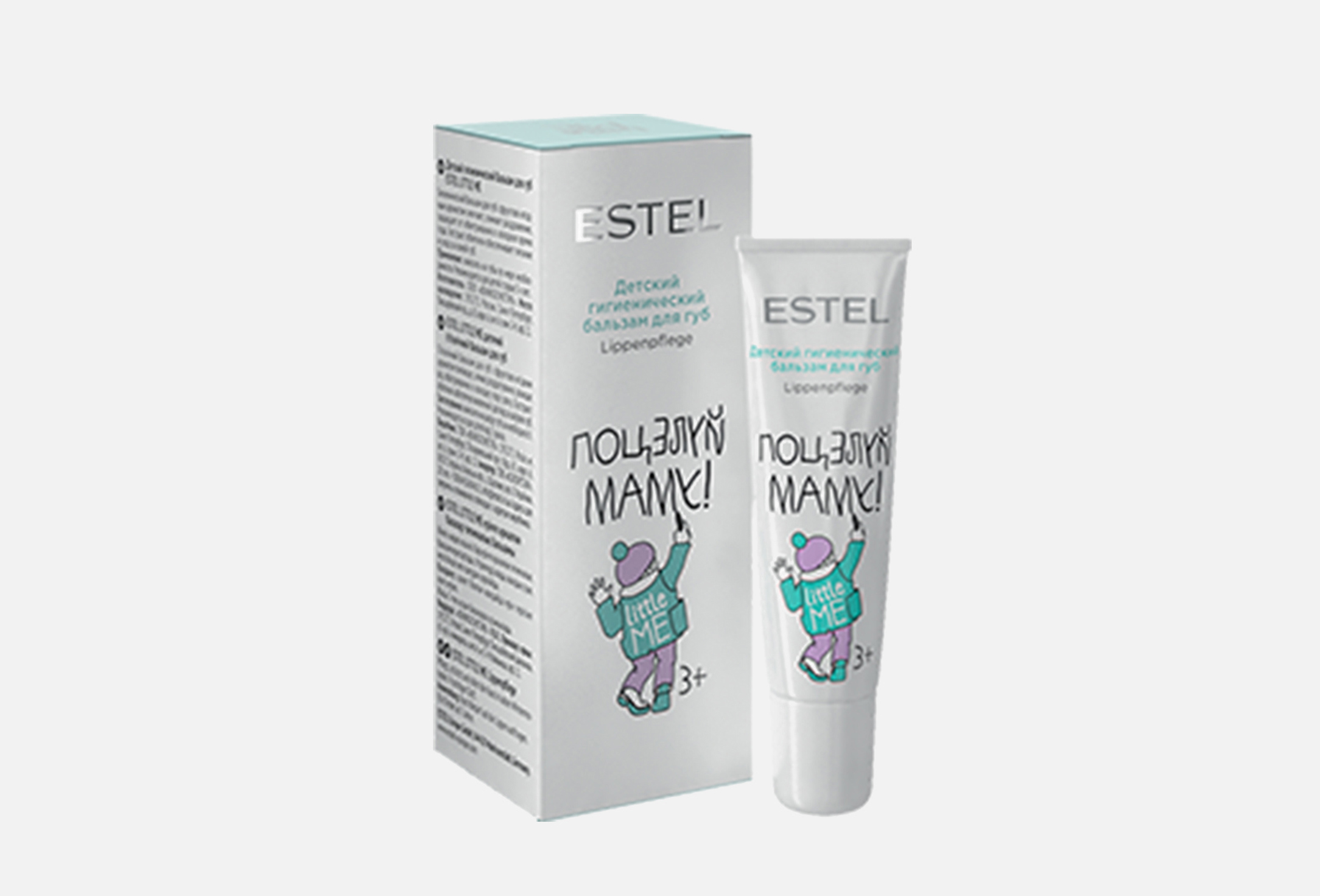 ESTEL Детский гигиенический бальзам для губ LITTLE ME 10 мл — купить, цена в Москве