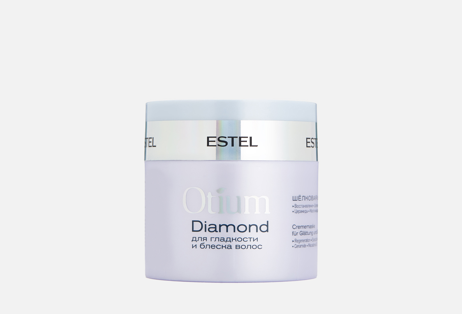 ESTEL Шёлковая маска для гладкости и блеска волос OTIUM DIAMOND 300 мл ...