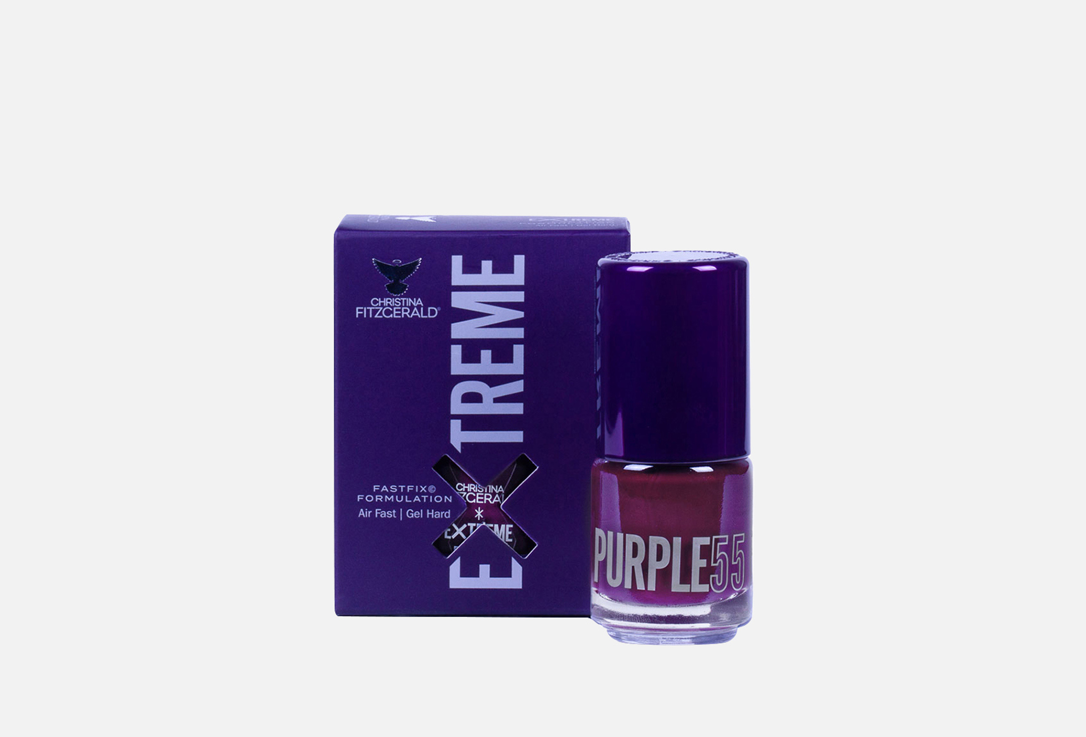 Christina Fitzgerald Лак для ногтей Extreme Purple 55 15 мл — купить ...