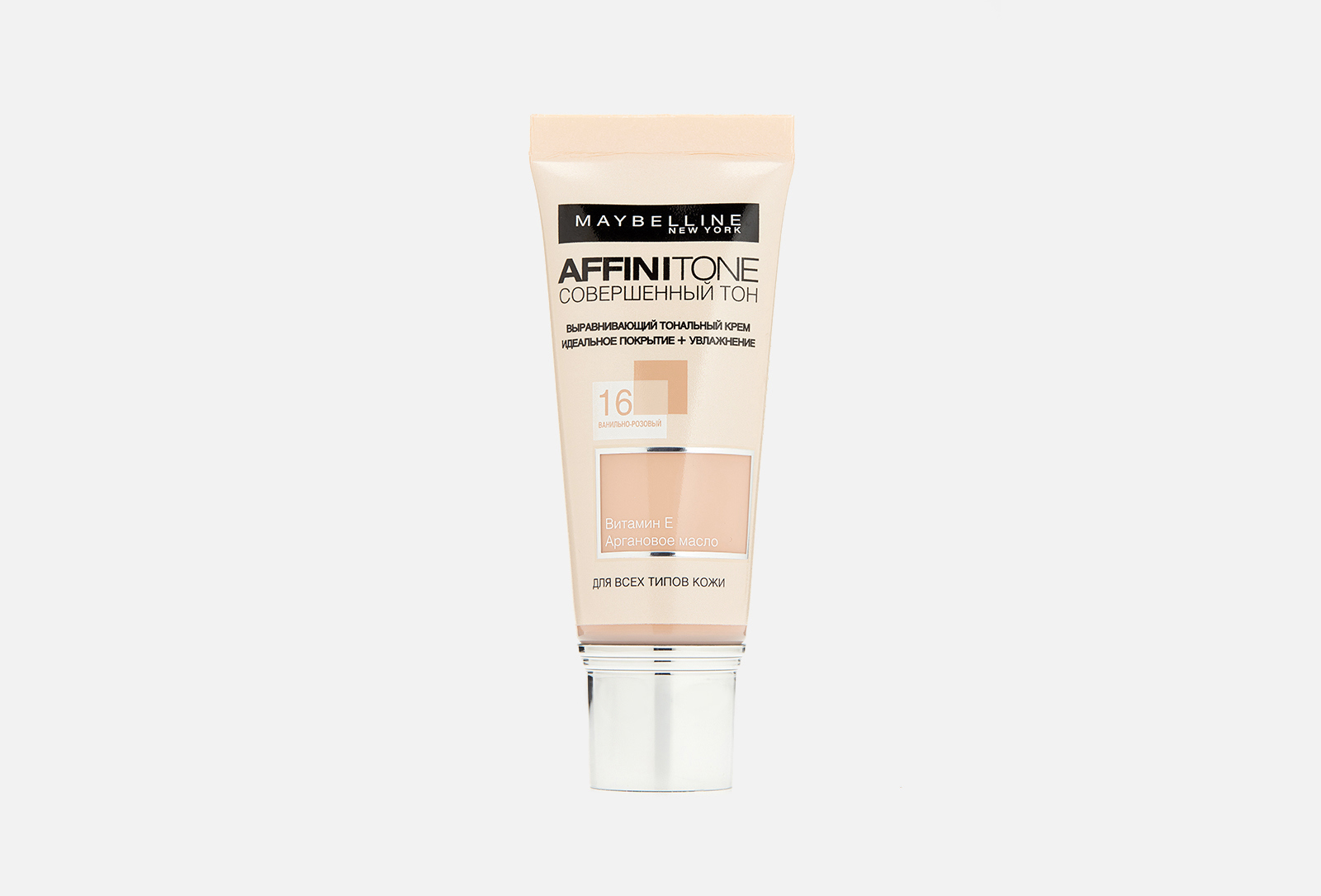 Maybelline New York Тональный крем для лица Affinitone 16, Ванильно ...