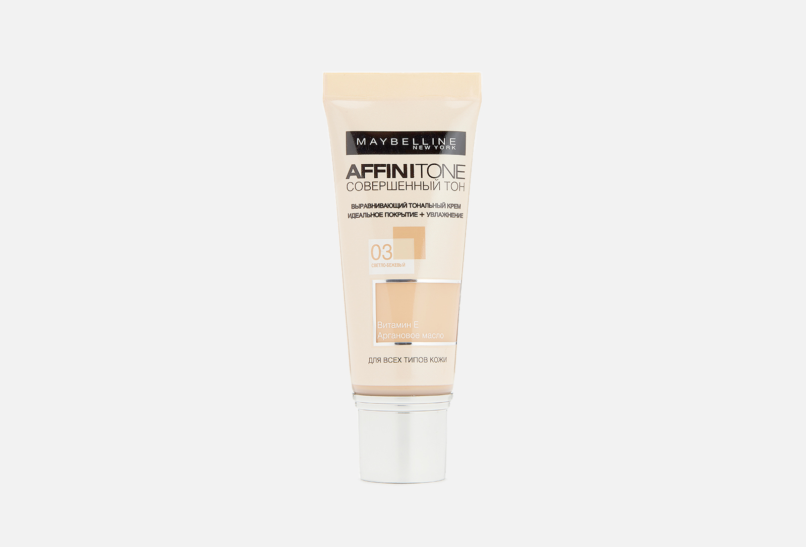 Maybelline New York Тональный крем для лица Affinitone 03, Светло ...