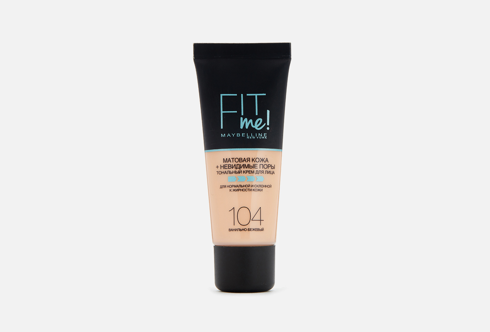 Maybelline New York Матирующий тональный крем для лица Fit Me 104 ...