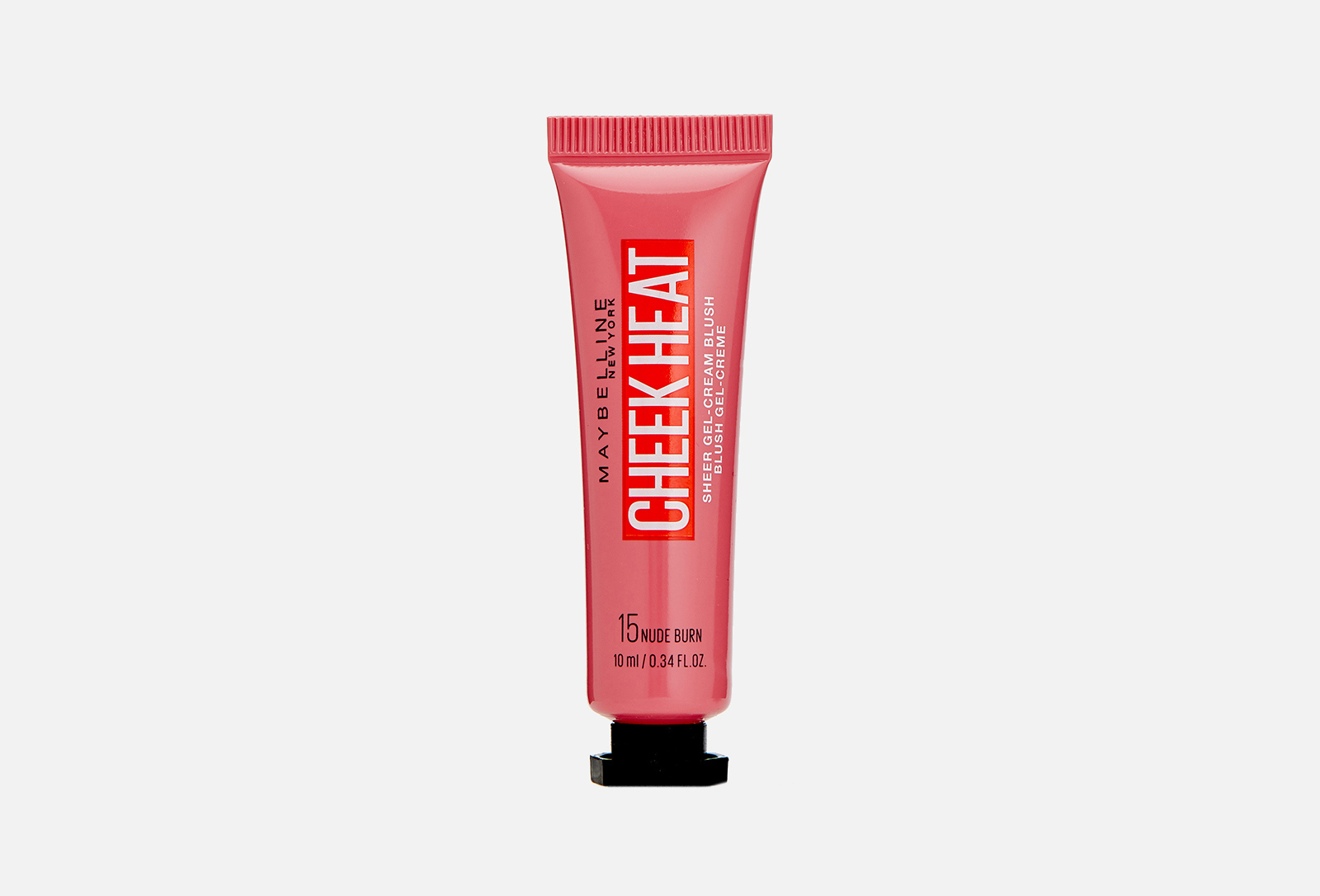 Maybelline New York Румяна Cheek Heat 15, Нюдовый 10 мл — купить в ...