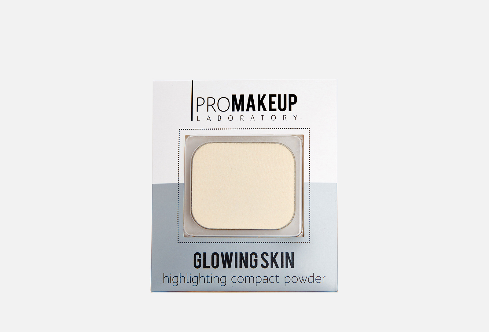 PROMAKEUP LABORATORY Компактный хайлайтер GLOWING SKIN 104 – теплое ...