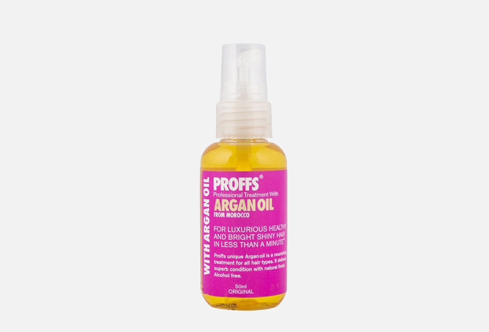 Proffs Аргановое масло для волос Argan oil 50 мл — купить, цена в Москве
