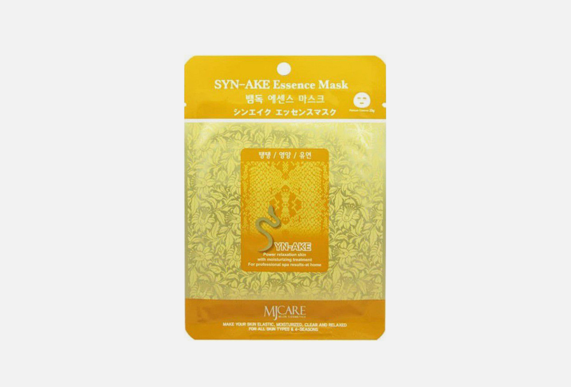 Mijin Care Маска тканевая для лица Facial mask with Syn-ake 23 г ...