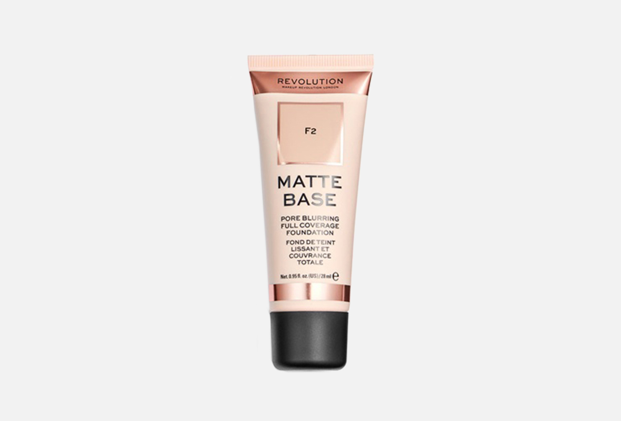 MakeUp Revolution ТОНАЛЬНАЯ ОСНОВА MATTE BASE F2 28 мл — купить, цена в ...