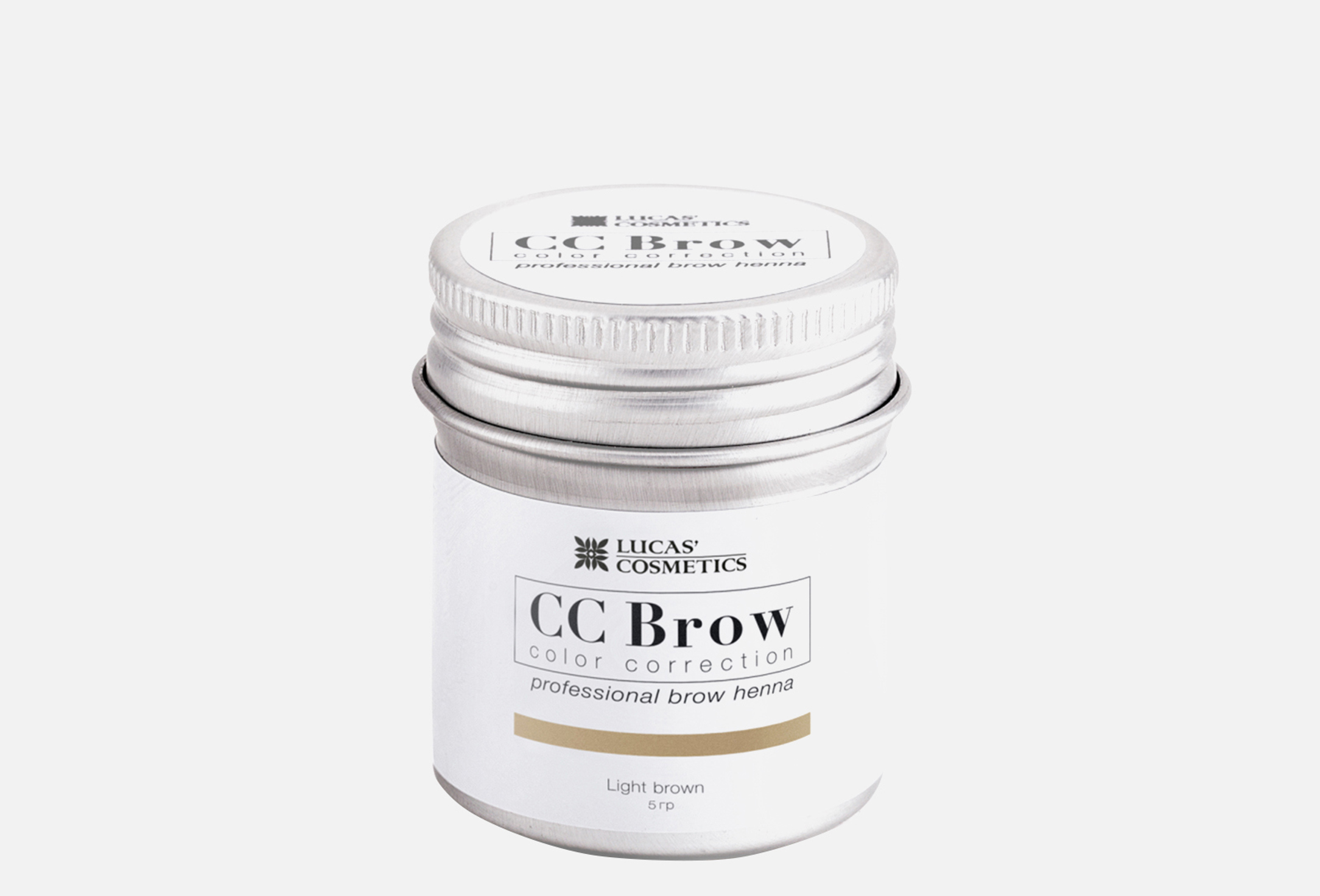 Lucas' Cosmetics Хна для бровей в баночке CC Brow light brown 5 г ...