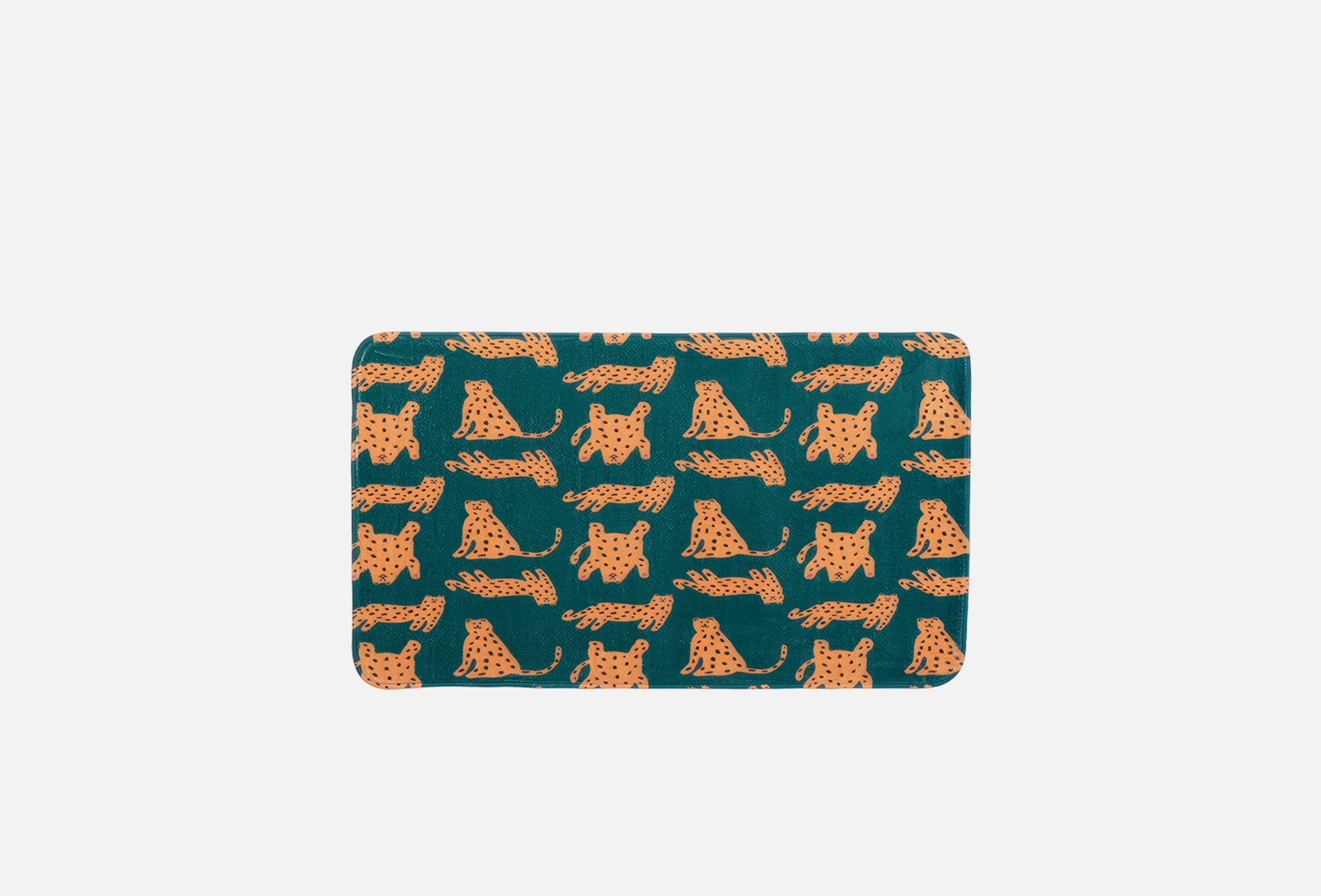 JoyArty Коврик для ванной комнаты Стая леопардов, 60x100 1 шт — купить, цена в Москве