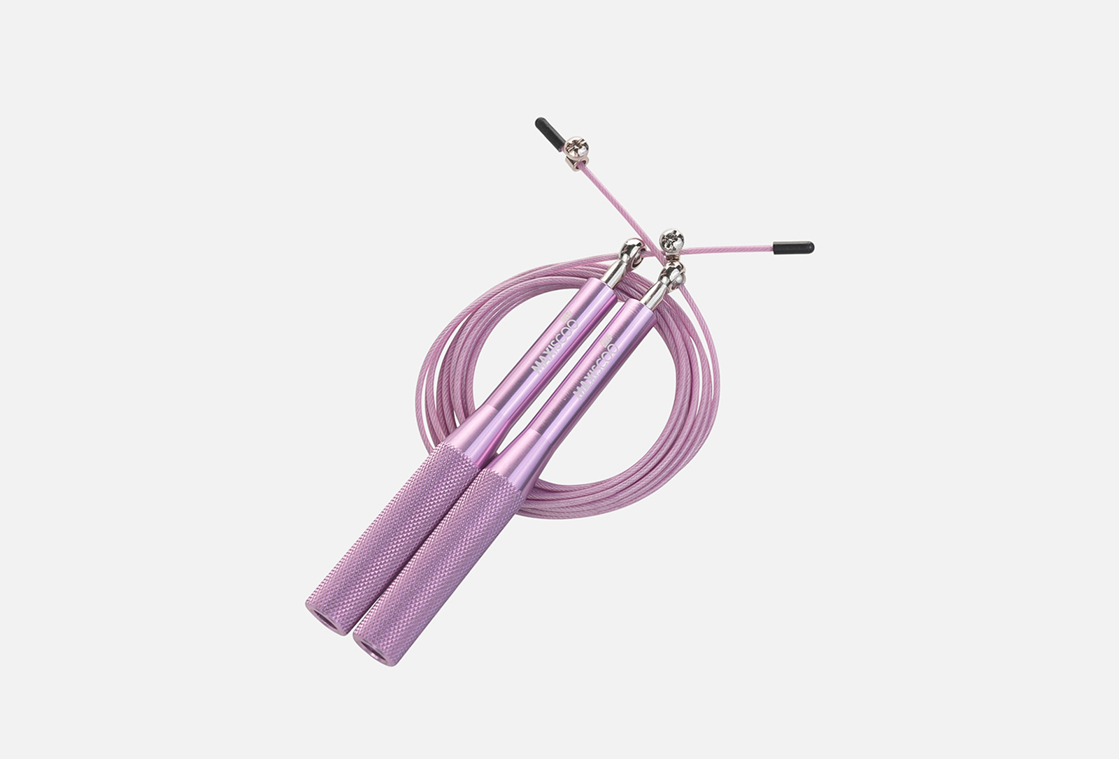 MAXISCOO FIT Скоростная скакалка jump rope Фиолетовая 1 шт — купить ...
