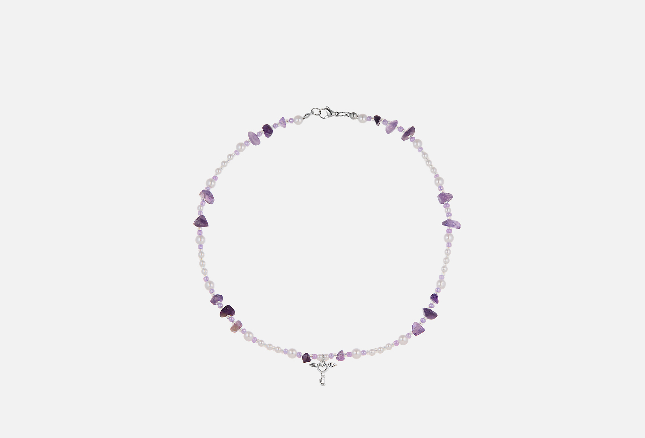 AUGGHT Ожерелье Purple key 1 шт — купить, цена в Москве