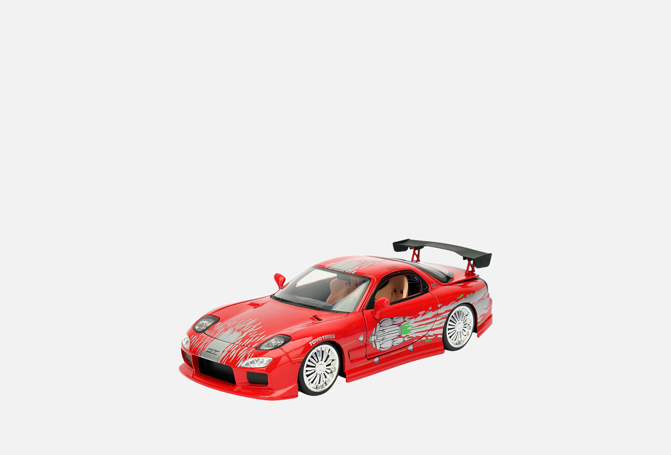Jada Toy Машинка FF 1993 Mazda RX-7 FD3S-Wide Body red ver 1 1 шт ...