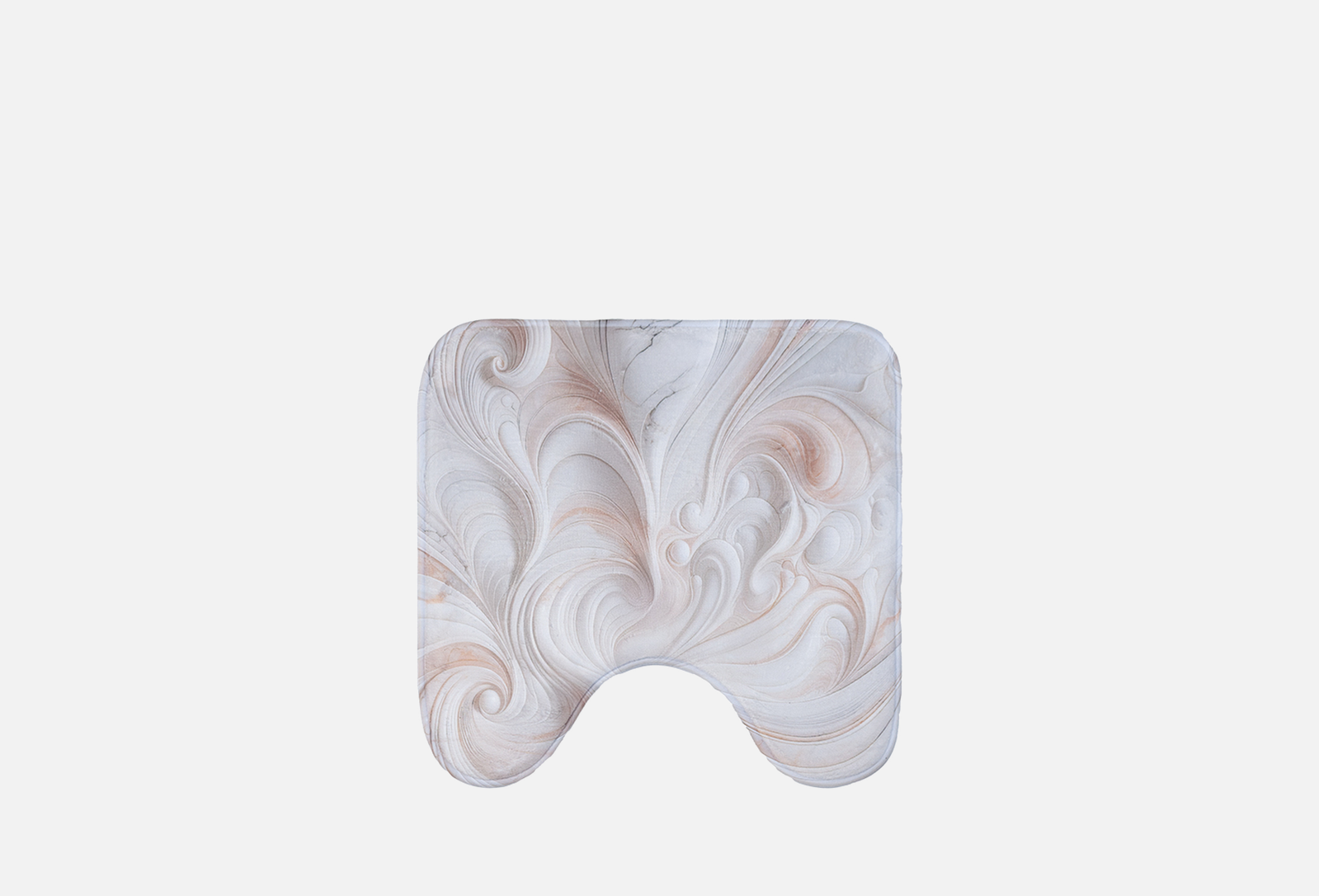 JoyArty Коврик для туалета Мраморные вихри, 50x50 1 шт — купить, цена в Москве