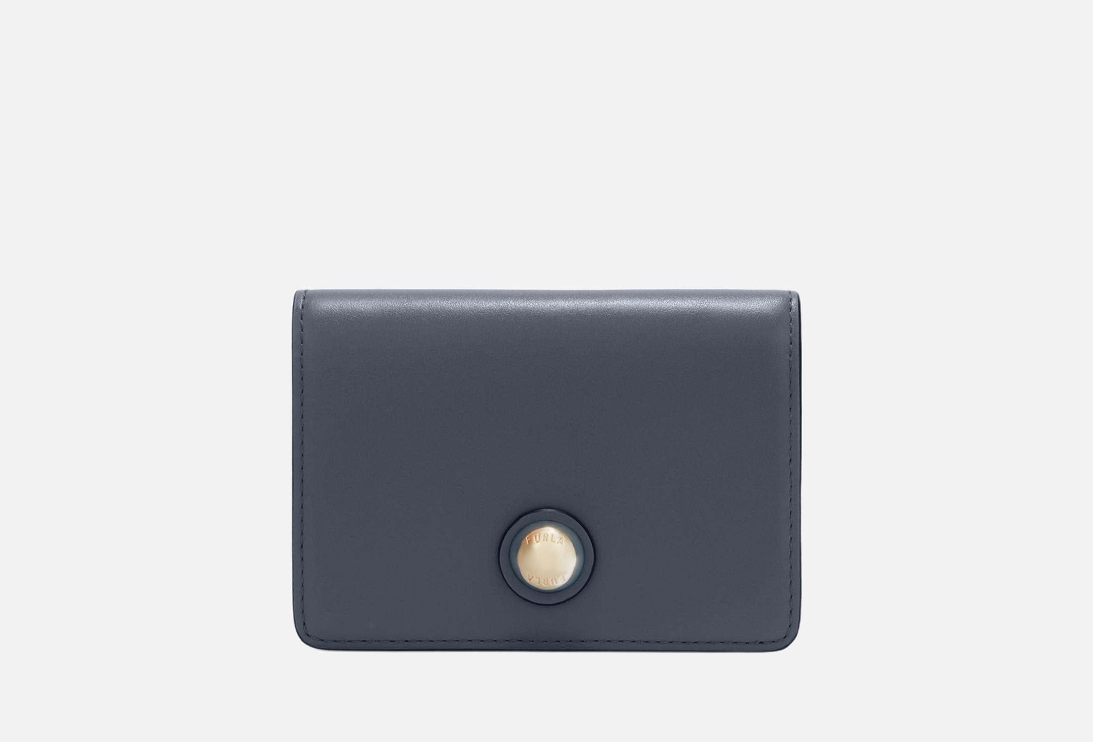 FURLA КОШЕЛЕК SFERA M COMPACT WALLET Denim — купить, цена в Москве