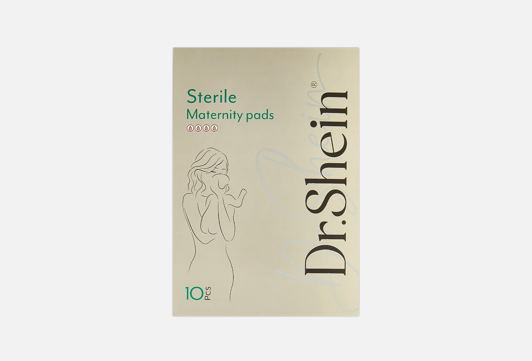 Dr.Shein Гигиенические прокладки Sterile maternity 10 шт — купить, цена ...