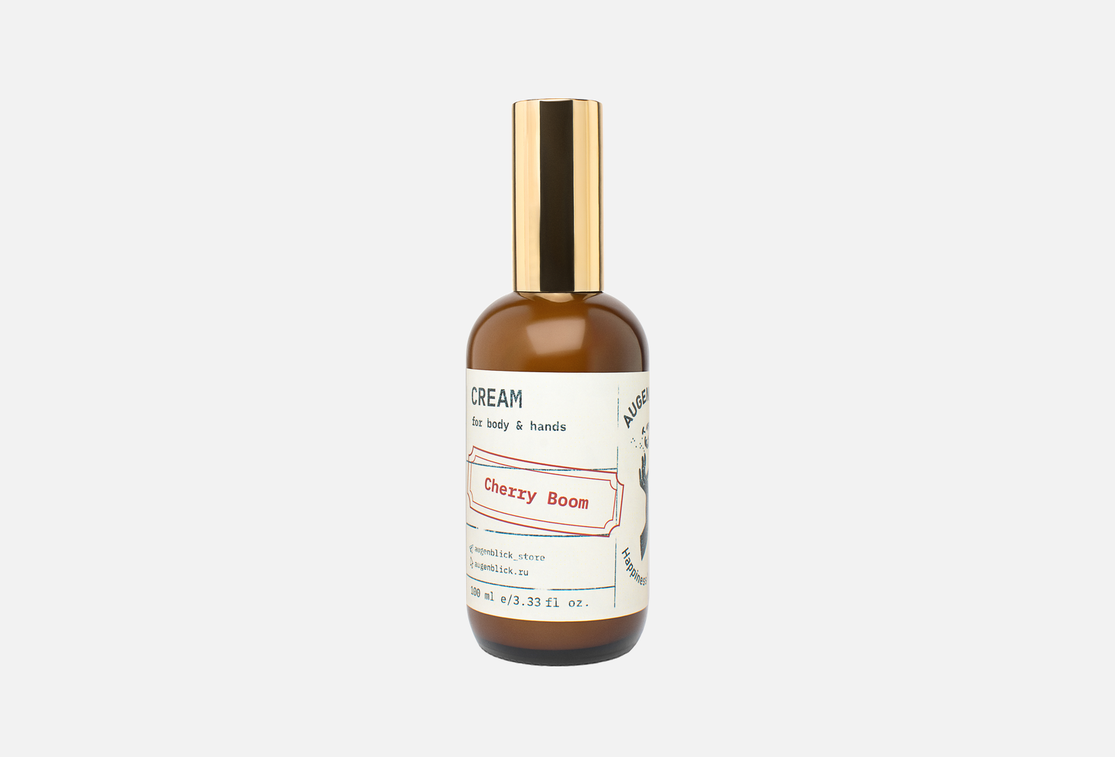AUGENBLICK Парфюмированный крем для тела и рук Cherry Boom 100 мл ...