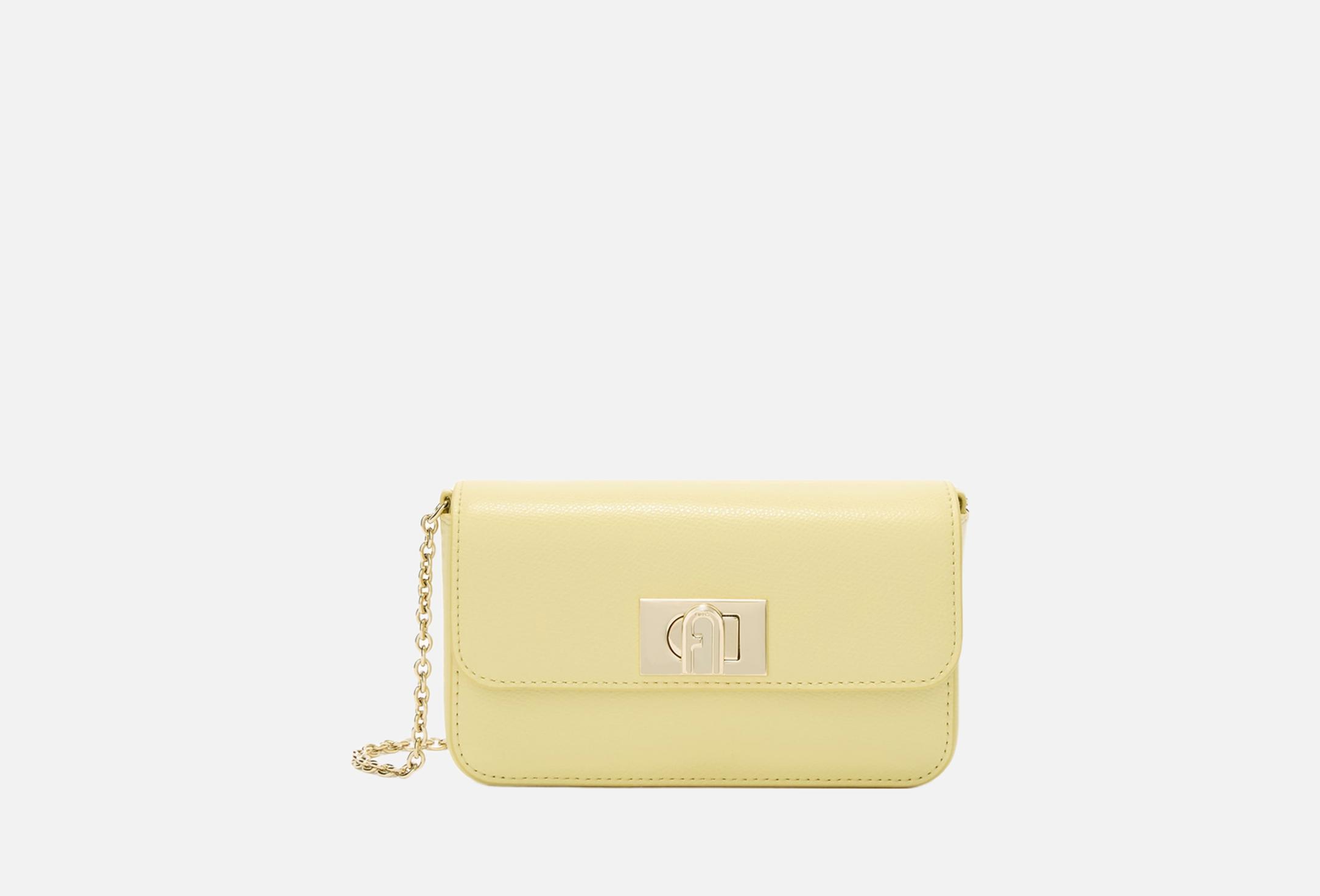 FURLA Сумка кросс-боди кожаная 1927 MINI CROSSBODY FREESIA Freesia ...