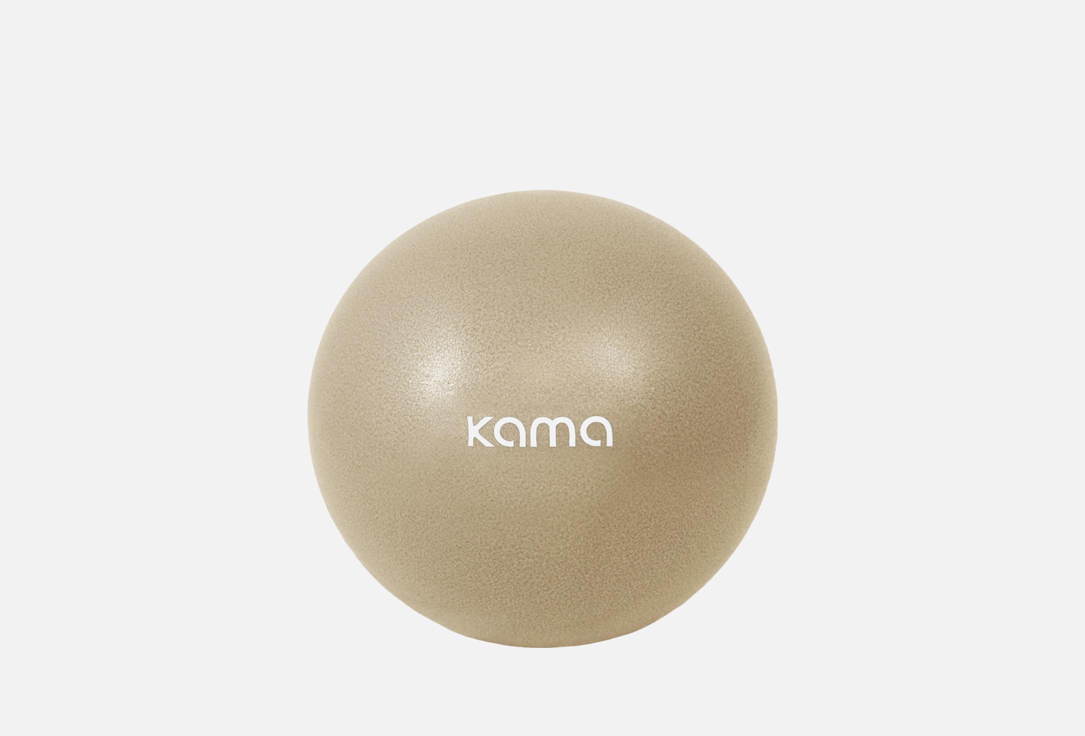 Kama фитбол pilates ball 25 cm Бежевый 1 шт — купить, цена в Москве