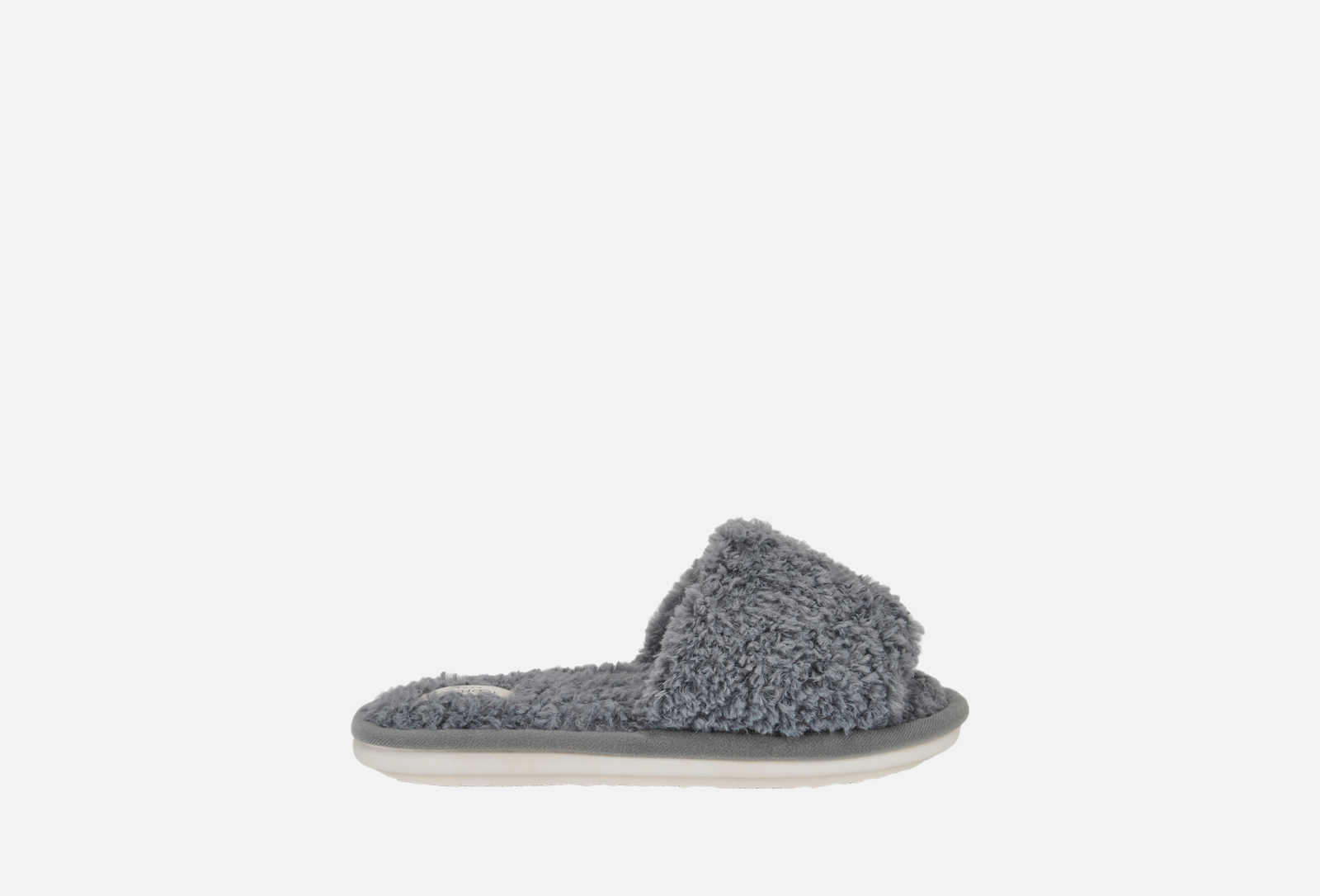 Top Flop Тапочки Classic, Teddy fur, grey 42–43 — купить, цена в Москве