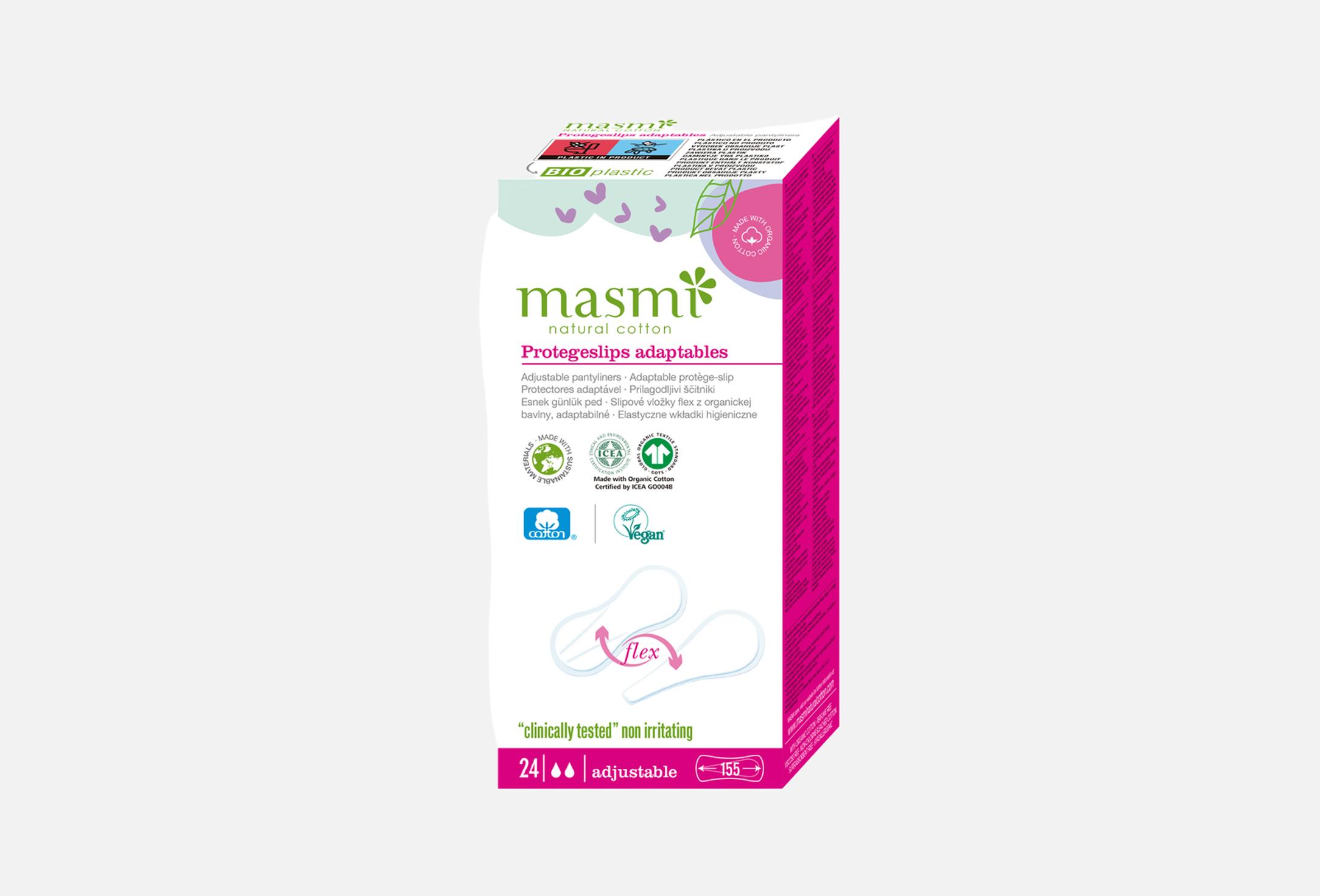 MASMI ежедневные прокладки Organic Cotton 24 шт — купить, цена в Москве