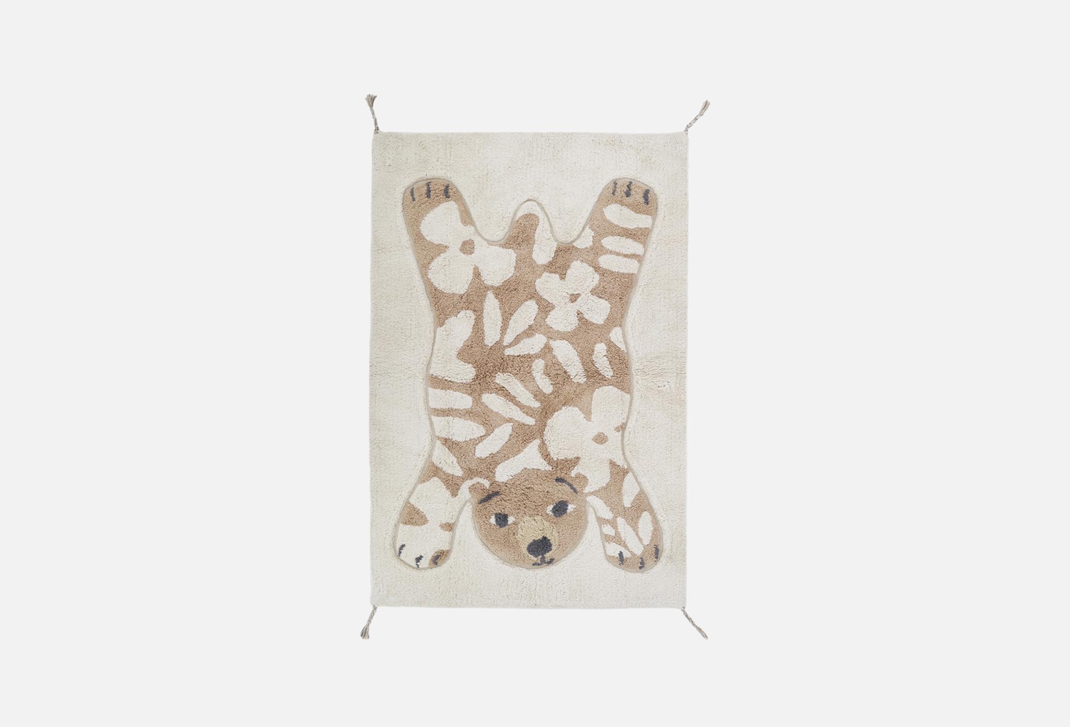 Nattiot Ковёр FLOWERBEAR, 100х150 1 шт — купить, цена в Москве