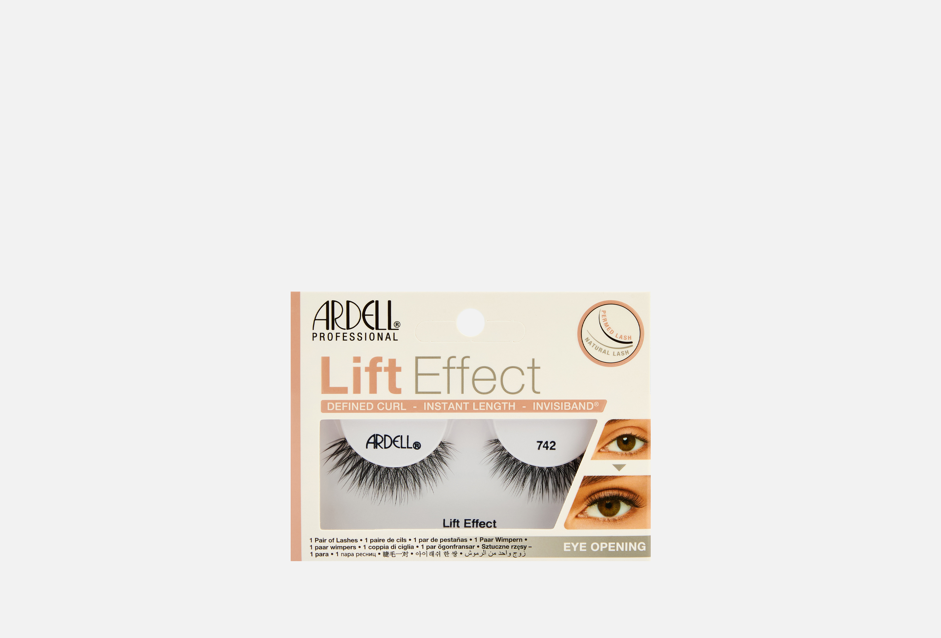 Ardell Накладные ресницы Lift Effect 742 — купить, цена в Москве
