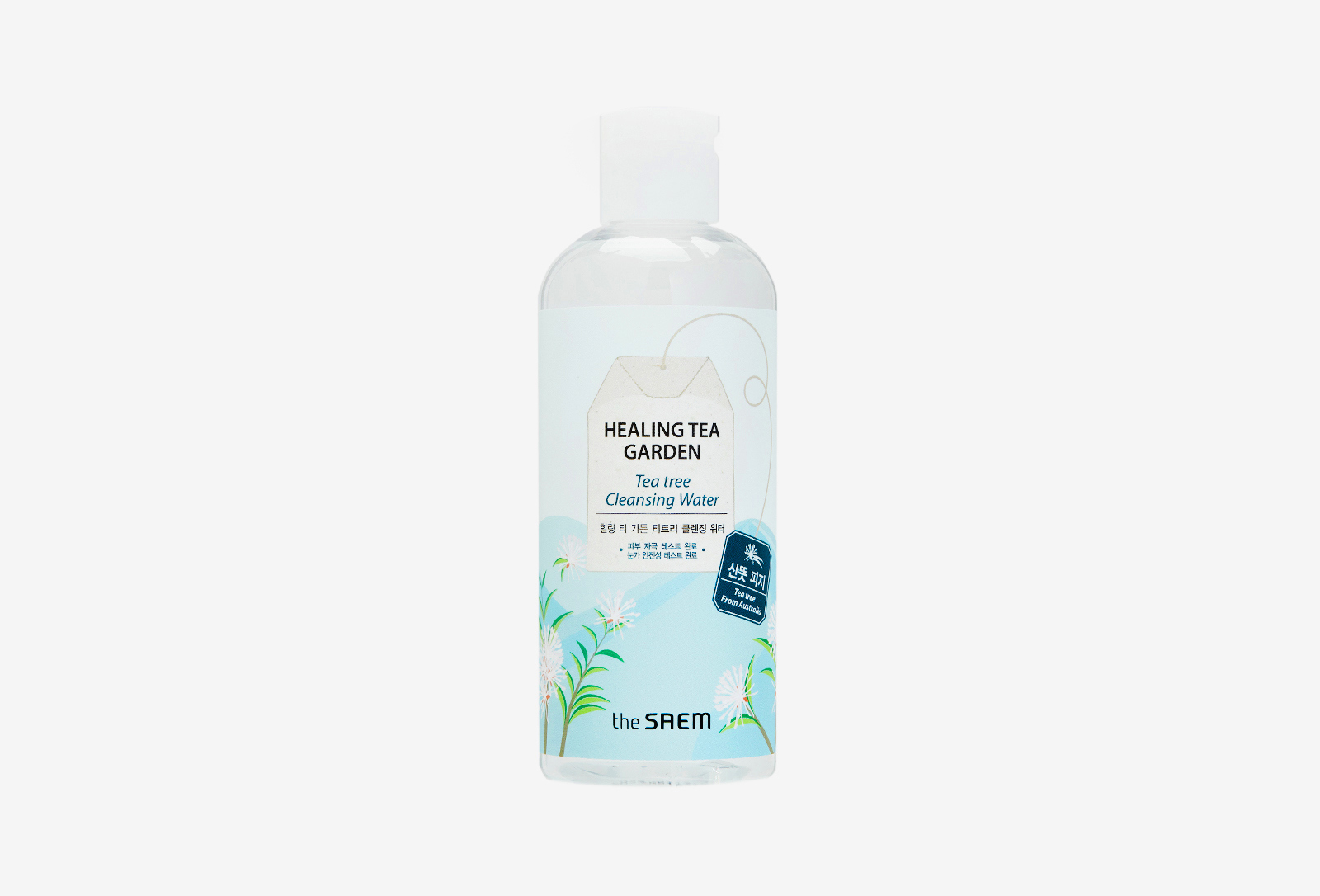 THE Saem Средство для снятия макияжа Healing Tea Garden Tea Tree 300 мл ...